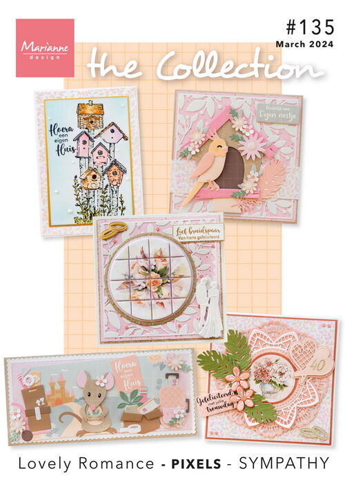 #3 MD The Collection # 135 | De Egel - Hobbywinkel - Marianne Design