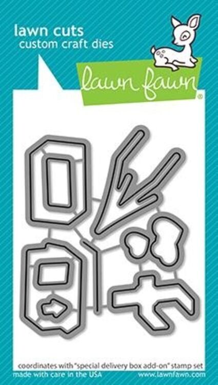 Lawn Fawn Special Delivery Box Add-On Dies (LF2469) (DISCONTINUED) | De ...