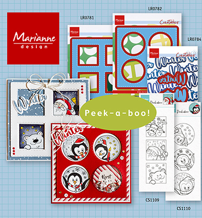 Layout 4 circles | De Egel - Hobbywinkel - Marianne Design